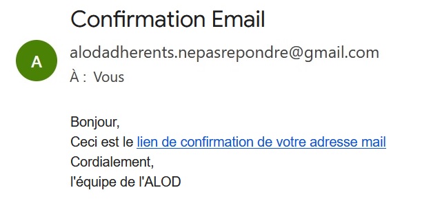 Inscription – ALOD